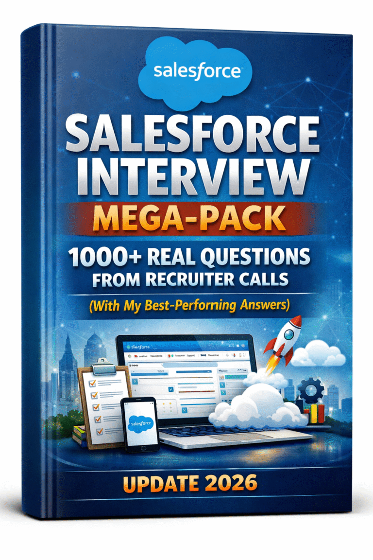 Salesforce Interview Mega-Pack: 1000+ Real Questions from Recruiter ...